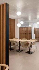 Laudescher, Acoustic wood ceilings and wall cladding - Laudescher
